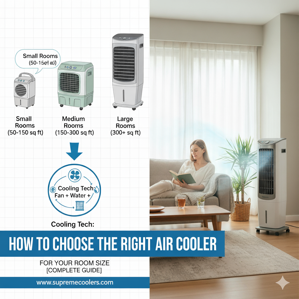 How to Choose the Right Air Cooler for Your Room Size [Complete Guide ...